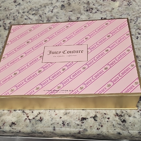 Juicy Couture | Skincare | Juicy Couture Pink And Gold Gift Box With 2 ...